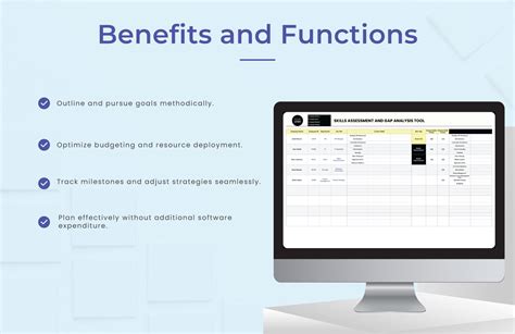 Skills Assessment And Gap Analysis Tool HR Template In Excel Google Sheets To Download