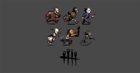 Dbd Chibi Ver 2 Dead By Daylight T Shirt Teepublic