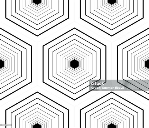 Hexagonal Seamless Pattern Stock Illustration Download Image Now