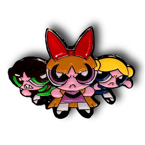 Powerpuff Girls Enamel Pin Badge Yella Brick Road