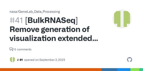 BulkRNASeq Remove Generation Of Visualization Extended DGE Table Issue Nasa GeneLab