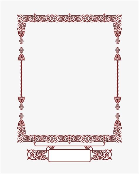 Premium Vector Ornamental Frame In Russian Folk Style Vector Ornament