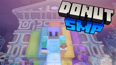 My First Day On The Donut Smp Minecraft Youtube