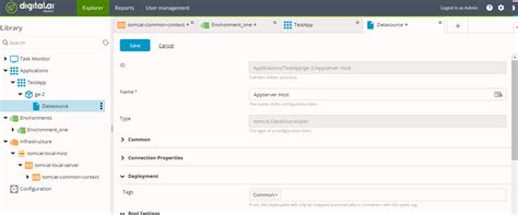 add resources to a tomcat container · digital ai
