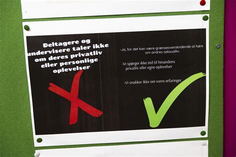 I Herlev er der 5 regler når der er sex på skemaet Gymnasieskolen