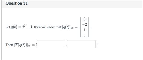 Solved Matrix A Has Only Two Distinct Eigenvalues Hint