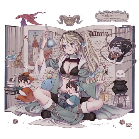 Ohse Kohime Marlone Puni Atelier Atelier Series Atelier Marie