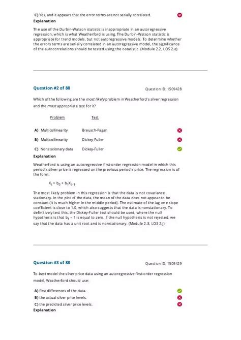 cfa level ii mock exam 4 answers cfa institute edubirdie