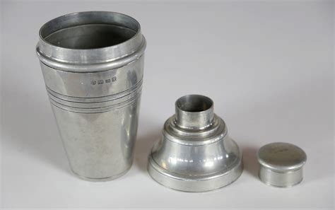 Cocktail Shaker English Pewter Cocktail Shaker Rafael Osona