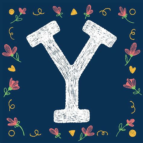 Decorative Letter Y