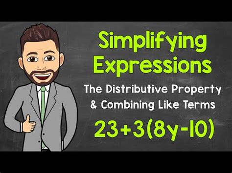 Simplifying Algebraic Expressions With Parentheses A Beginners Guide Algebra Math With Mr