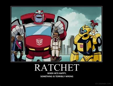 Ratchet Demotivational By Blueskysummer On Deviantart