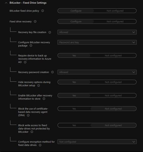 Haadj Bitlocker Silent Encryption R Intune