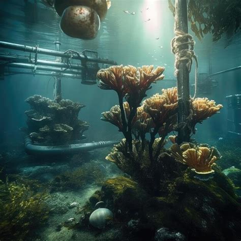 Premium Ai Image Underwater View Of Coral Reef