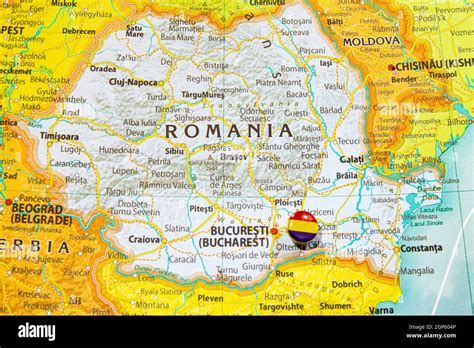 Bucharest Map Europe