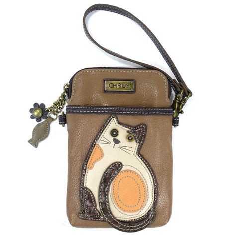 Cellphone Xbody Lazzy Cat Whimsical Bags