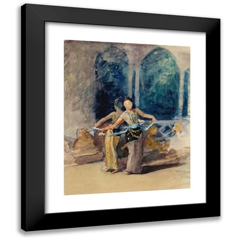 John La Farge 15x18 Black Modern Framed Museum Art Print Titled