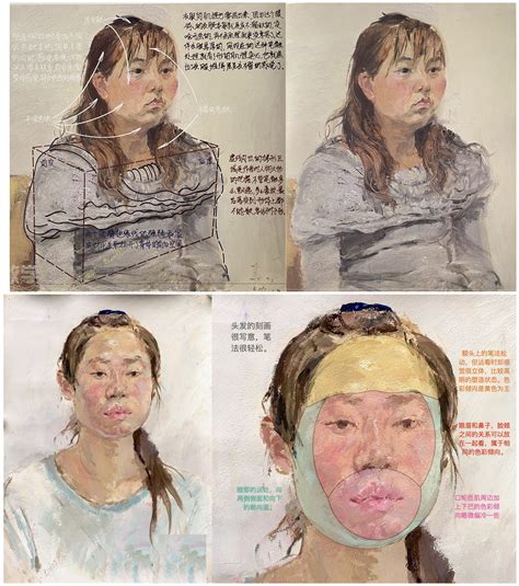 色彩头像95分，是这样画出来的 哔哩哔哩