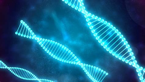 Seamless Looping Animation Of Rotating Dna Strands Stock Footage Video