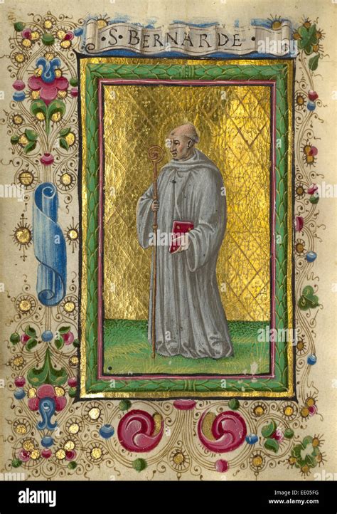 Saint Bernard Taddeo Crivelli Italian Died About 1479 Active About