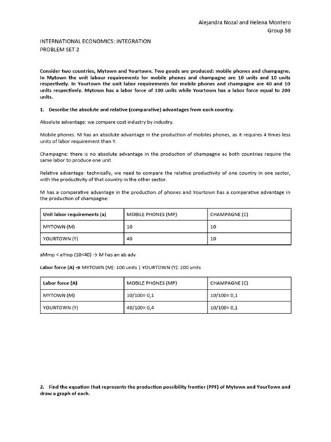 problem set 3 pdf labour economics comparative advantage