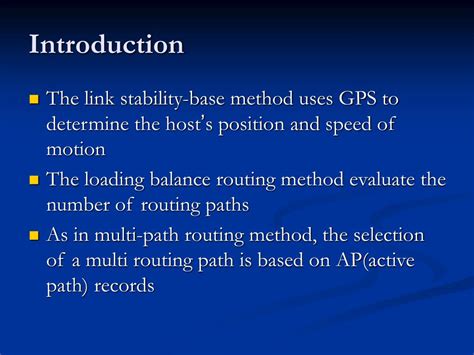 PPT Fault Tolerant Multi Path Enhanced Routing Algorithm PowerPoint Presentation ID 3871726