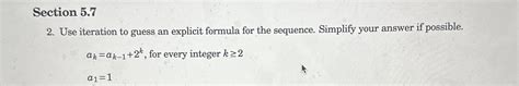 solved section 5 72 ﻿use iteration to guess an explicit