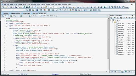 Simple Php Strategy Game Part 17 Attacking Players Part 2 Of 3 Youtube