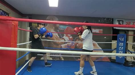 아~ 옛날이여~ 복싱 매스스파링 20여년 전 여자 프로복서임란vs 경산 고등학생 Round 1 Youtube
