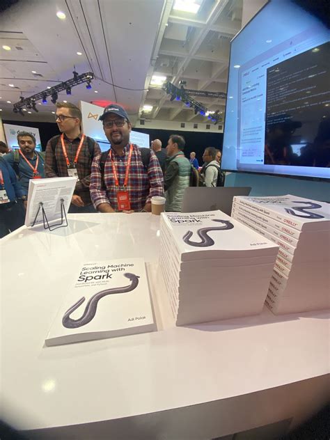 I Signed Many Copies Of The Scaling Machine Learning Book Just Yesterday At The Dataaisummit