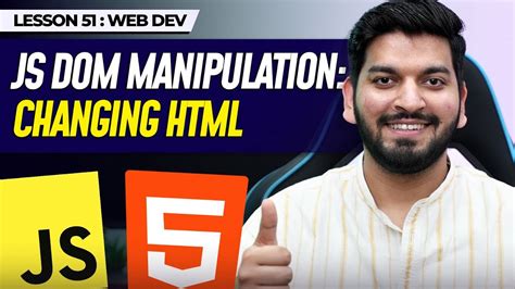 Js Dom Manipulation Accessinsertupdatedelete Elements Javascript Series 2024 Youtube