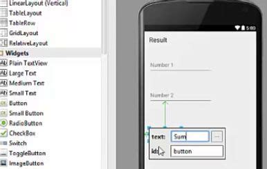 Android Application For Adding Two Numbers Simple Calculator
