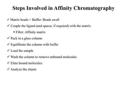 Affinity Chromatography Pptx