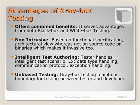 Gray Box Testing Ppt Computing Technology And Computing