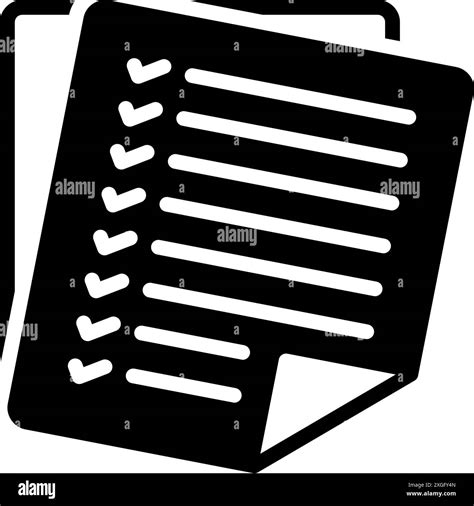 Icon For Tasksassignment Stock Vector Image And Art Alamy