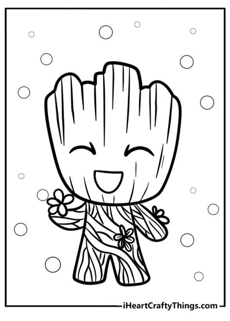 Rocket And Groot Coloring Pages 2025