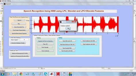 Real Time Speech Recognition Matlab Youtube