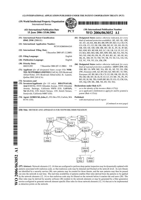 Method And Apparatus For Network Immunization Pdf