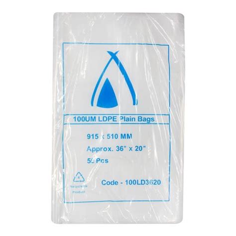 Htp 100 Micron Clear Ldpe Bags Rapidclean Coffs Harbour