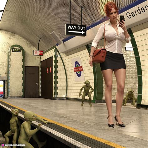 Rule Girls Babes Black Heels Black Skirt Cleavage Clothed Female Nude Male Digital Clock