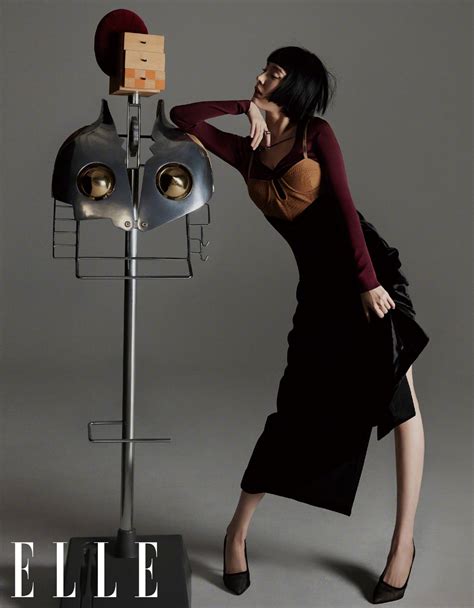 杨幂 Elle6月刊封面：短发大片 司夜阁siyege