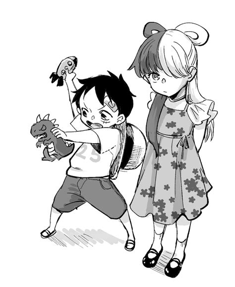 Monkey D Luffy And Uta One Piece Drawn By Magupink Danbooru