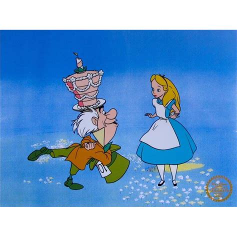 Disney Alice In Wonderland Original Sericel Animation Art Cel