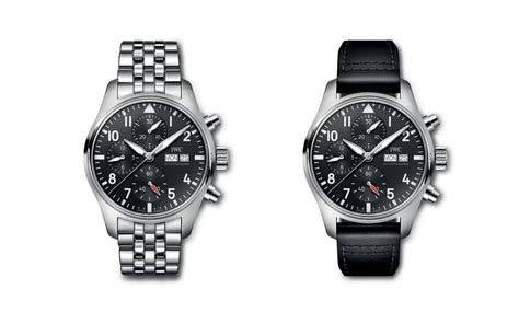 Iwc Gets Dark With Pilots Watch Chronograph 41 Black Dial Maxim