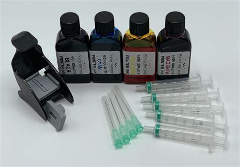 High Quality Black And Colour Ink Cartridge Refill Kit For The Hp 302 304 303 And 302xl 304xl