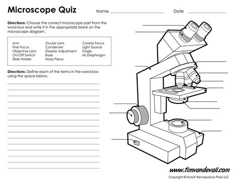 Compound Microscope Diagram Blank Micropedia Hot Sex Picture