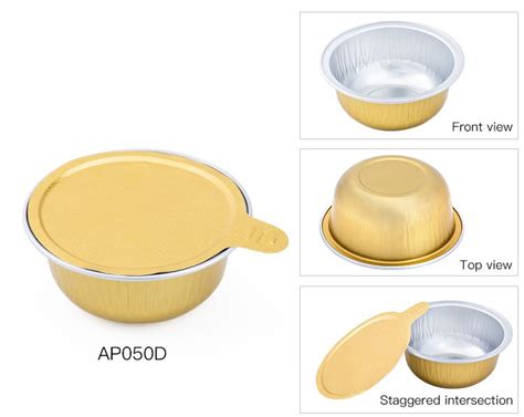 Round Sealable Aluminum Foil Container Ablpack