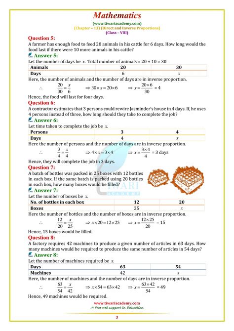 Cbse Ncert Class 8 Maths Chapter 13 Exercise 13 2 Solution 2022 2023