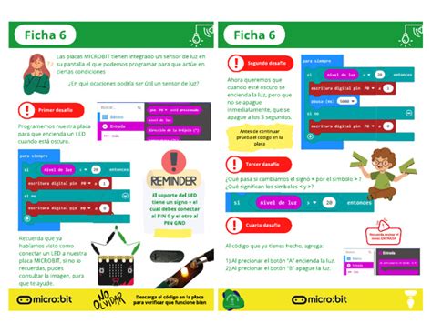 ficha de actividades con microbit pdf