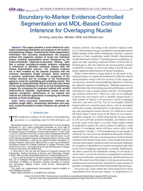 Boundary To Marker Evidence Controlled Segmentation And Mdl Based